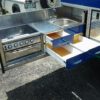 Buy hybrid camper trailer hard top, kitchen - made in Brisbane